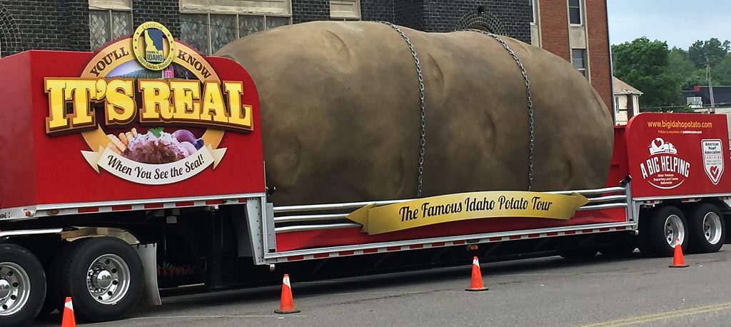 Idaho Potato Truck arrives in Salem for tonight’s Super Cruise kickoff ...